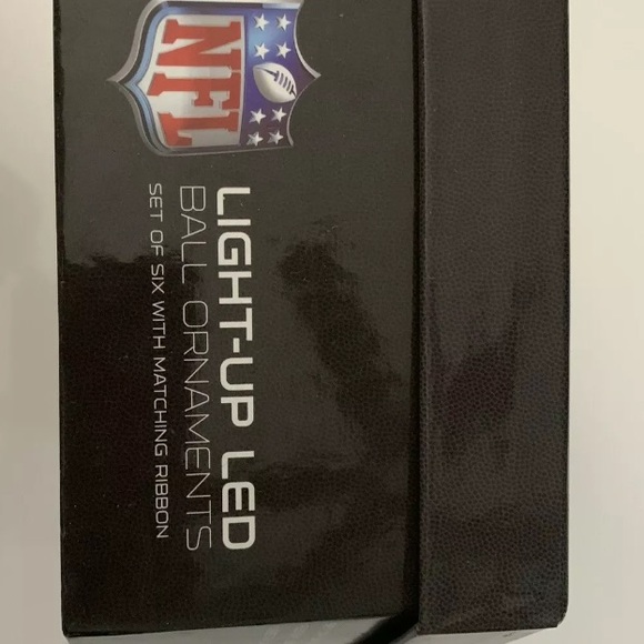 NFL | Holiday | New Set Of 6 Nfl Miami Dolphins Led Ornaments | Poshmark